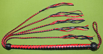 Red and Black Flogger
