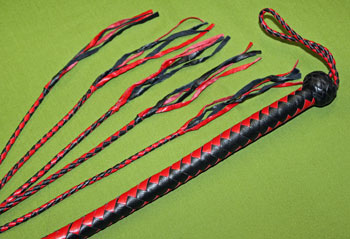Red and Black Flogger