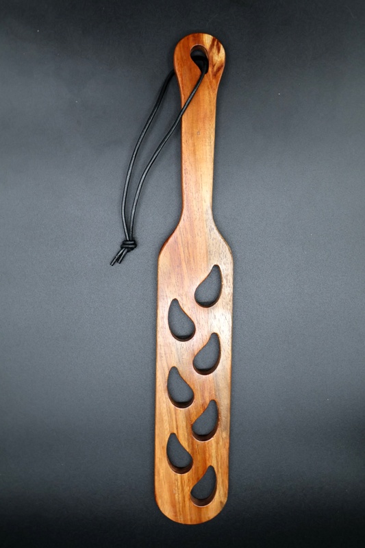 Teardrop Tamer Wood Paddle